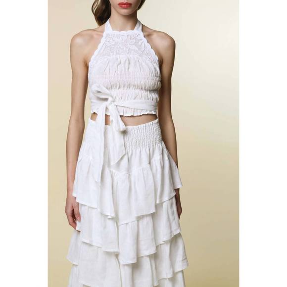 QUEEN MODA POSITANO | Tops | New Queen Moda Positano Nerina Top In ...